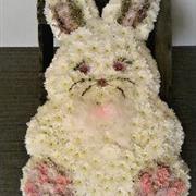2D Rabbit - Funeral Flowers Stubbington